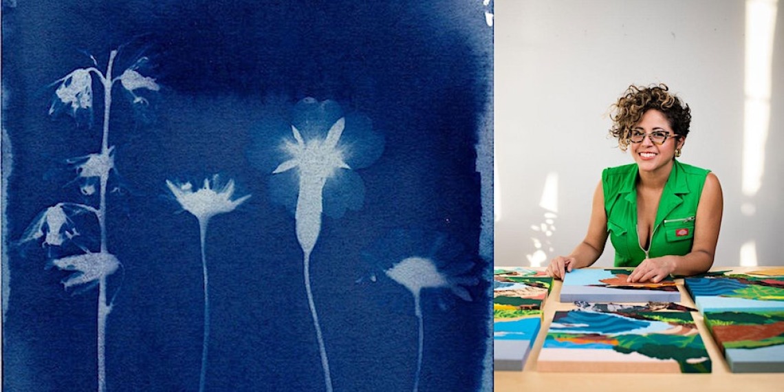 Creative Ecologies Nature Walk And Cyanotype Workshop Arizona Institute For Resilience