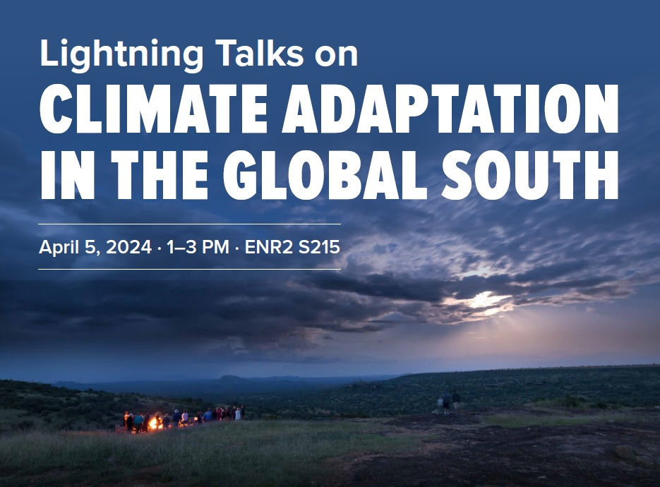 Lightning Talks on Climate Adaptation in the Global South | Arizona ...