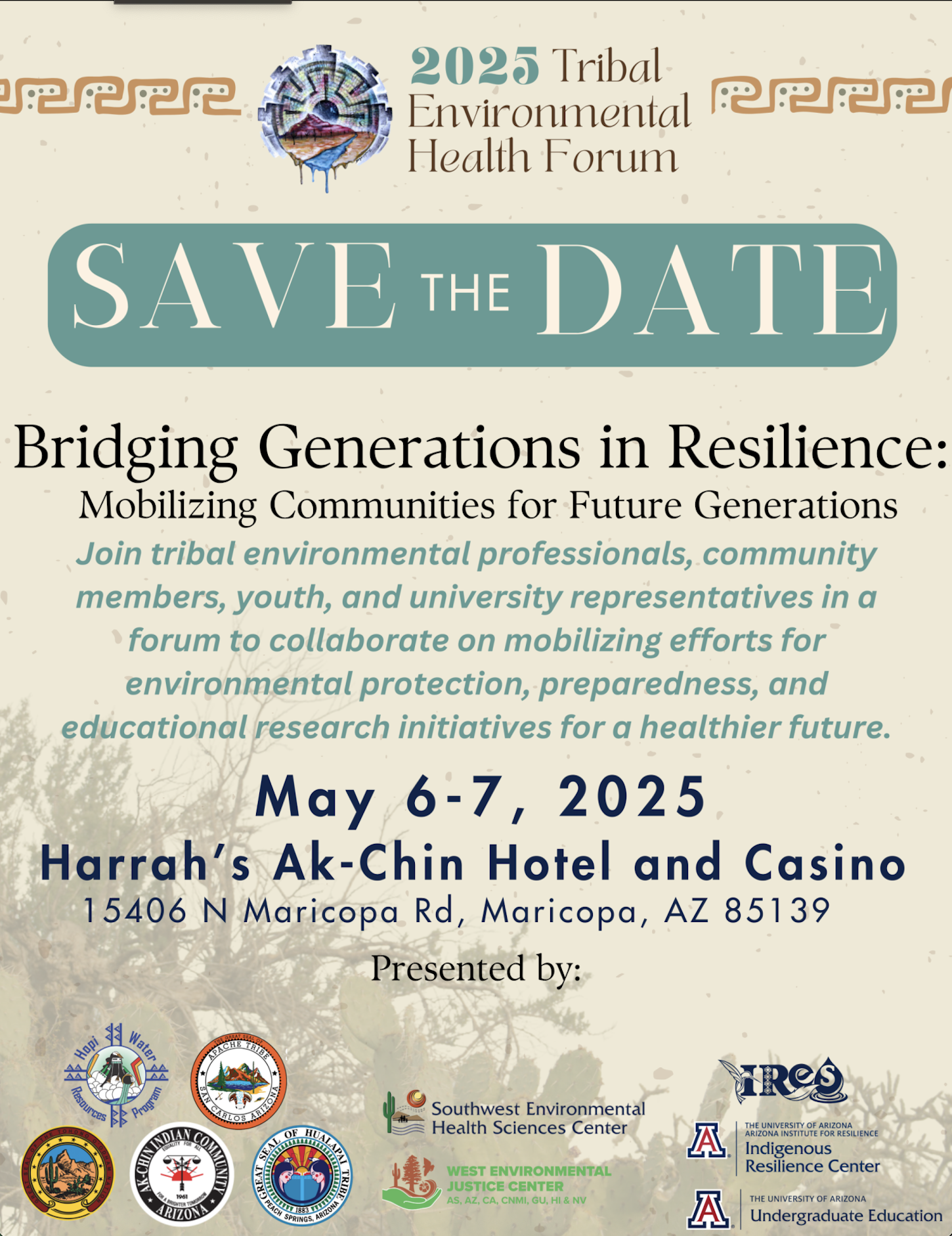 Tribal Environmental Health Forum 2025 | Arizona Institute for Resilience